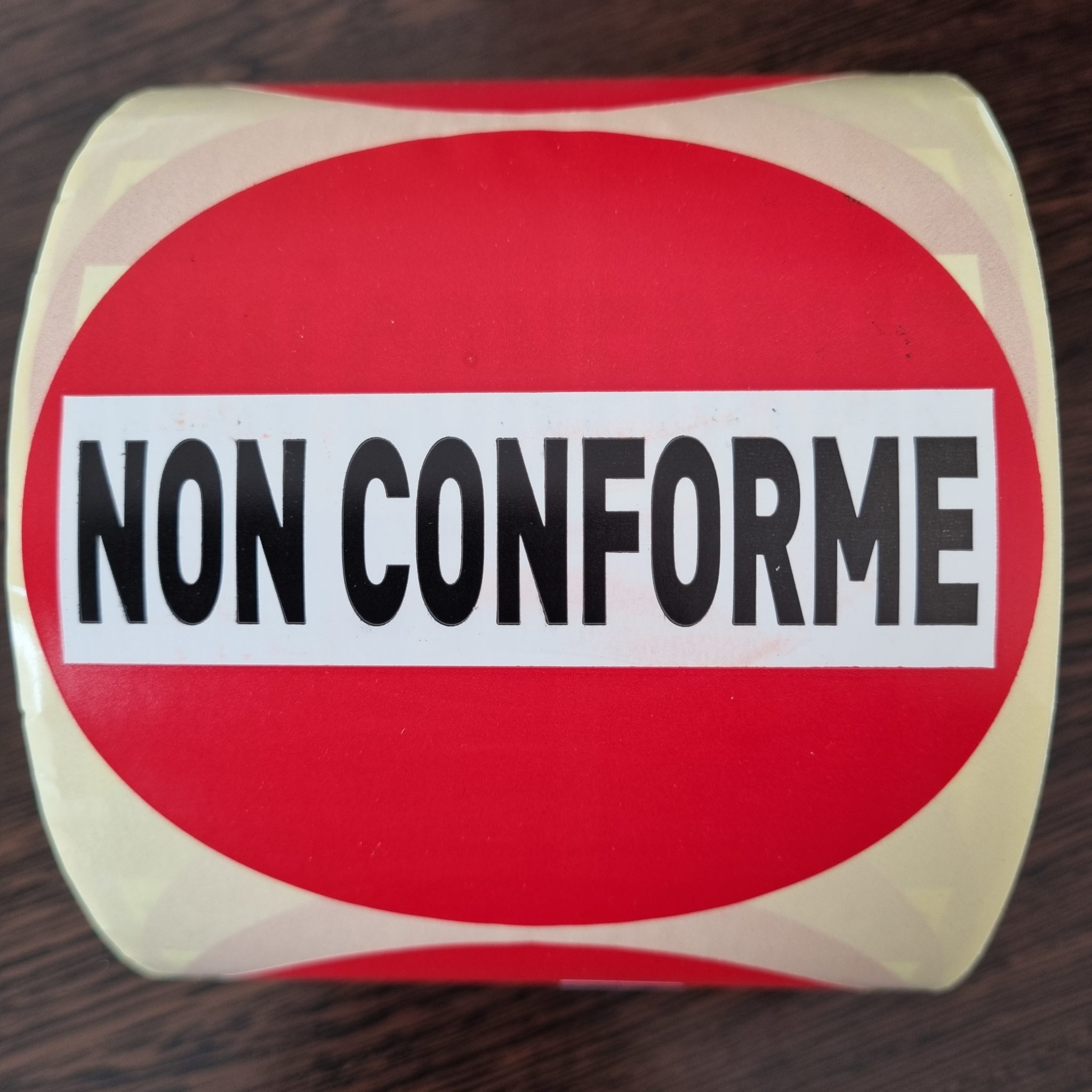 étiquette "non conforme" - GO-LABEL, votre solution d'identification et ...